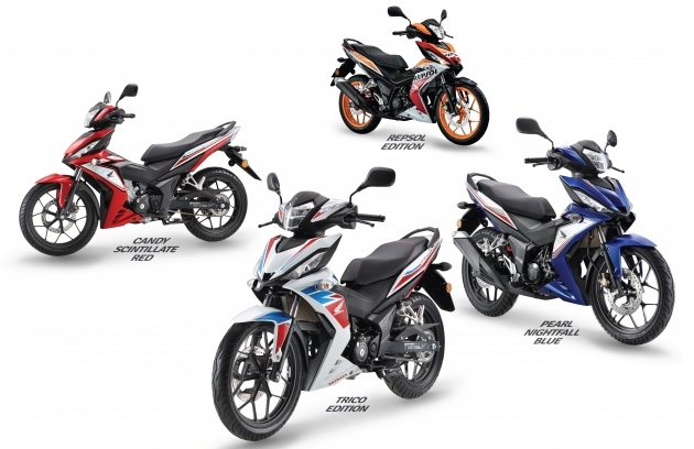 Honda Winner 150 có 3 màu mới