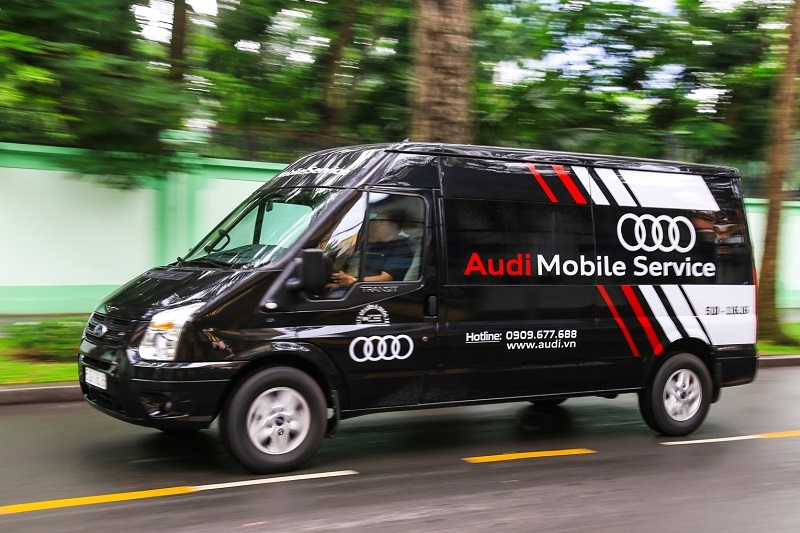 Audi mở dịch vụ lưu động tại Việt Nam