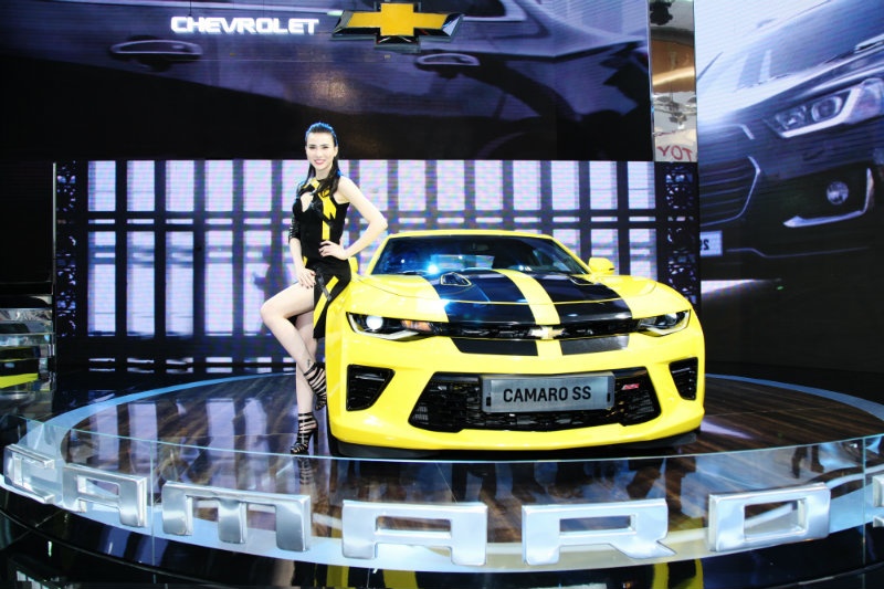 Siêu phẩm Chevrolet Camaro SS tới VMS 2016