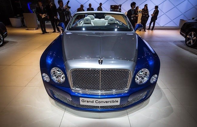 Bentley Mulsanne Convertible đẹp hút hồn có giá 80 tỷ đồng